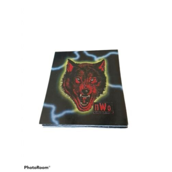 Wcw | Accents | Vintage 999 Wcw Wwe Wwf Nwo Wolfpack Wolf Red Logo ...